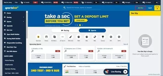 SportsBet Registration - how to register and create your SportsBet ...