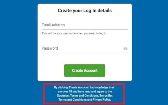 SportsBet Registration – how to register and create your SportsBet ...
