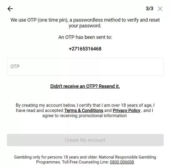 FirstBet Registration - how to register and create your FirstBet ...
